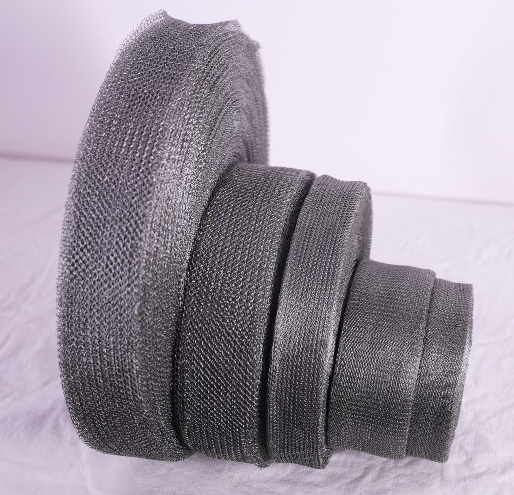 Shielding Knitted Wire Mesh Tapes - Gemini Wirecloth Industries